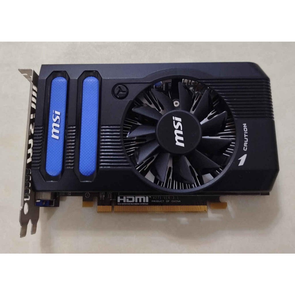 MSI AMD R7770 HD7770 1GD5 Freesync ( N730 N750 GTX750 可參考) | 蝦皮購物