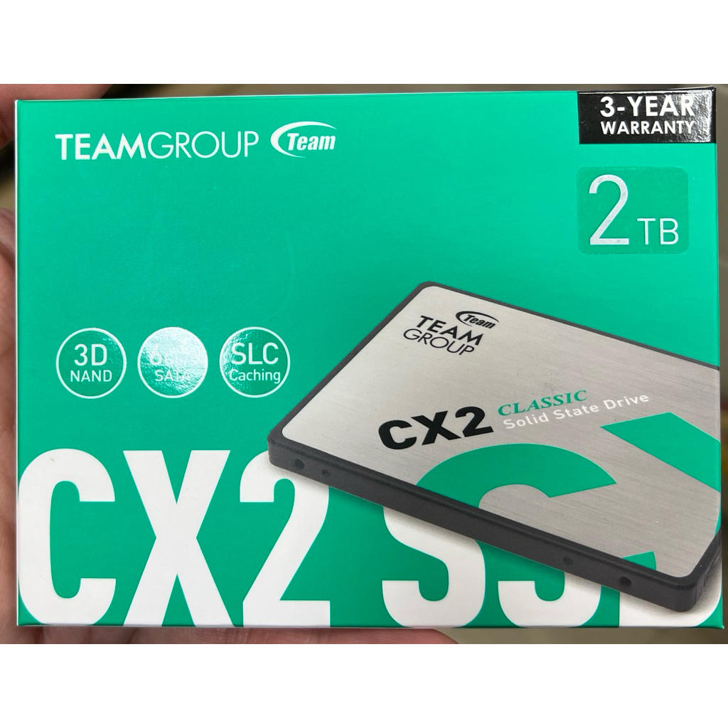 （全新品）TEAM GROUP CX2 2TB 2.5吋 SSD固態硬碟 | 蝦皮購物
