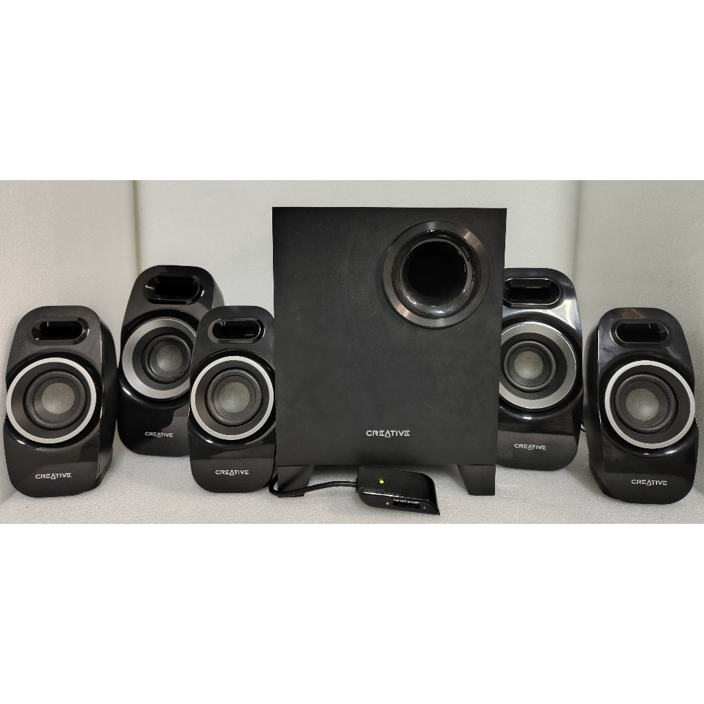 Creative Inspire T6300 MF4115 5.1 聲道 22 瓦重低音喇叭系統 | 蝦皮購物