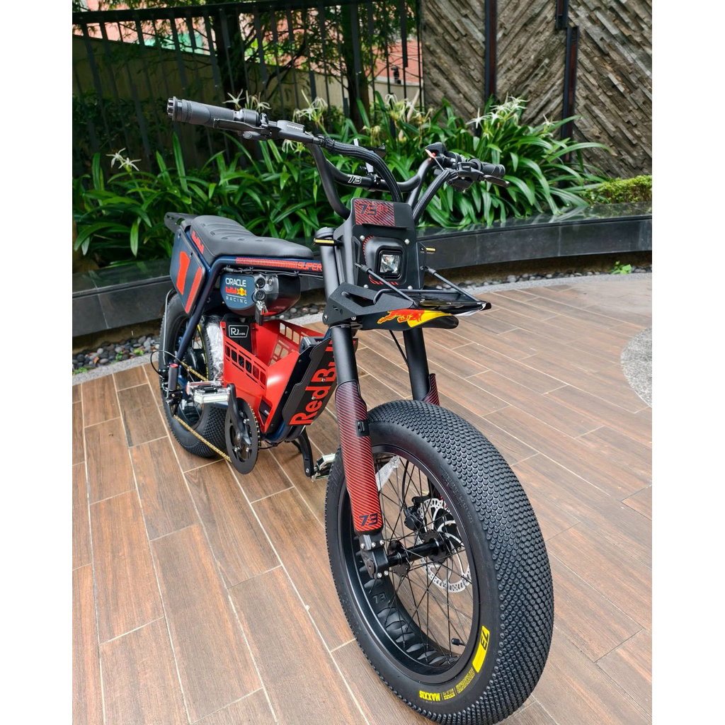 RED BULL x SUPER73聯名款 全球限量五百台 搭載Fox後避震電輔車 免掛牌 免稅金美國原裝進口 實體門市 | 蝦皮購物