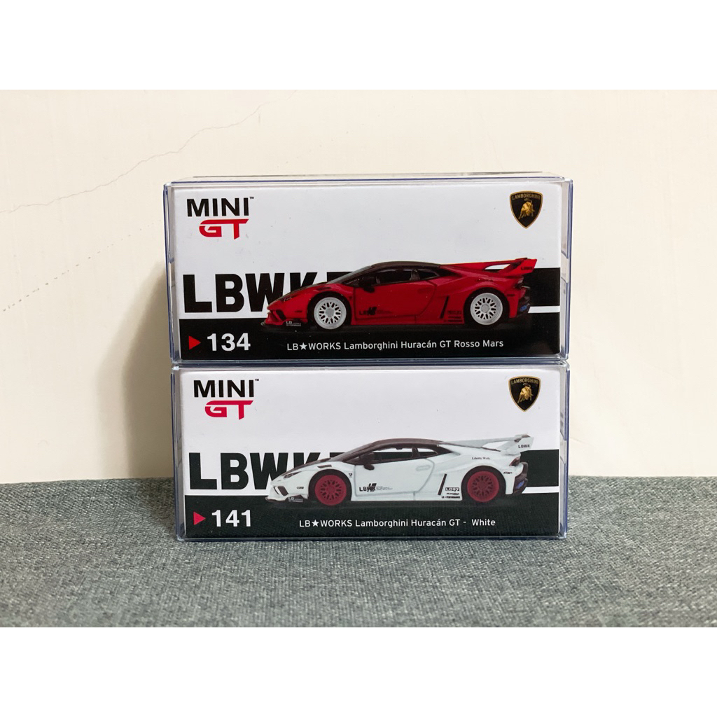 MINI GT 134 141 LB Works Lamborghini Huracan GT 玩具反斗城限定 兩台合售 | 蝦皮購物