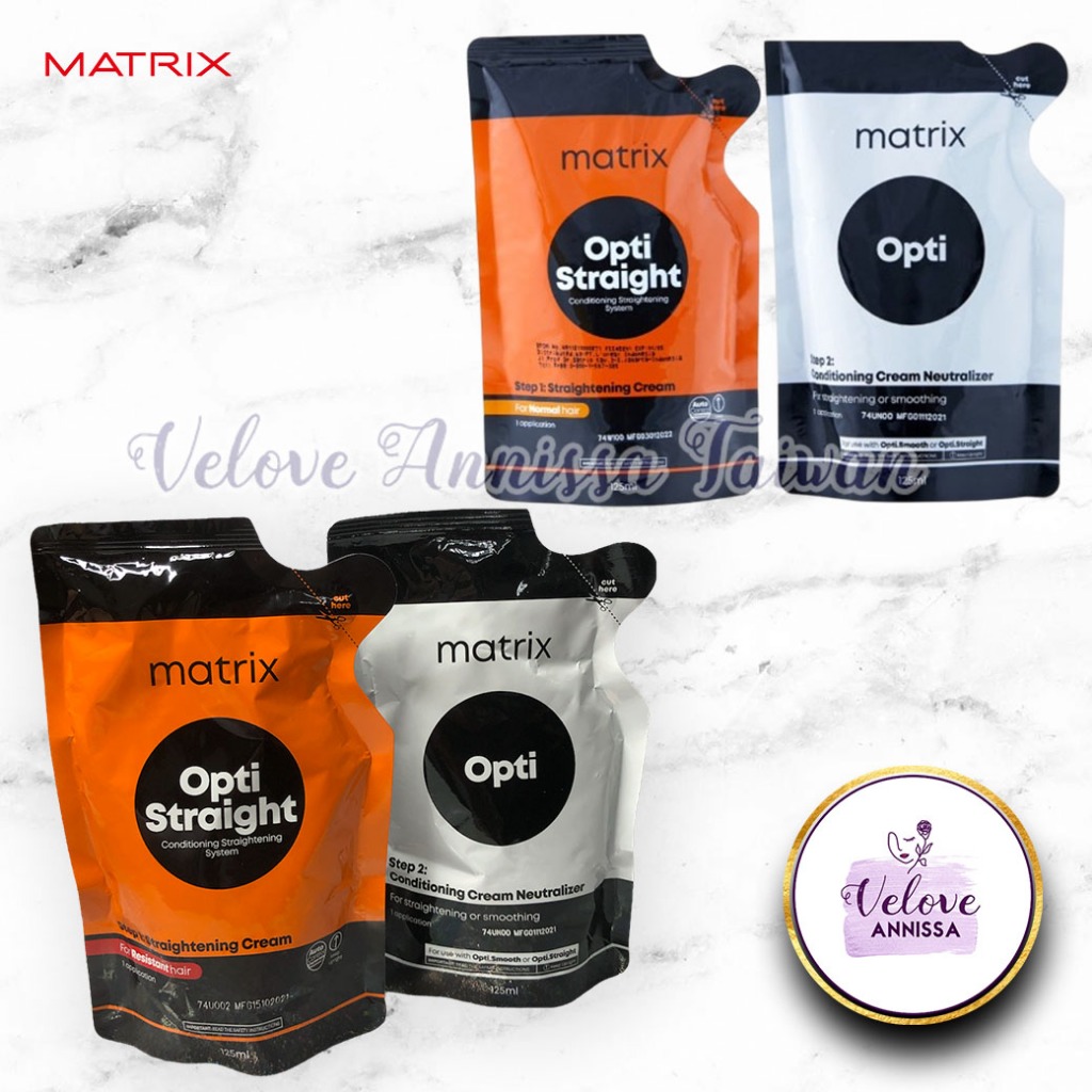 MATRIX Opti Straight Rebonding Normal Resistant 125ml | 蝦皮購物