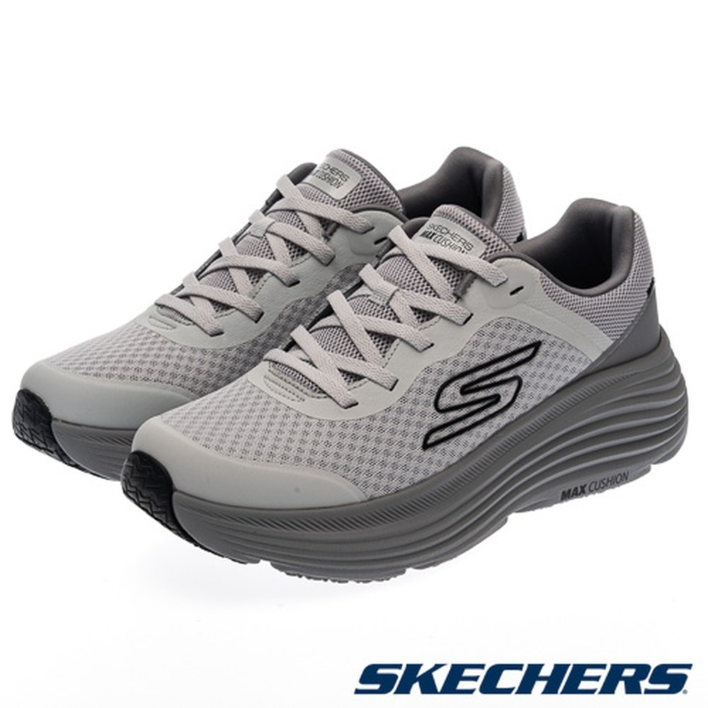 SKECHERS GO RUN MAX CUSHIONING ENDEAVOUR 男慢跑鞋-220613GRY | 蝦皮購物