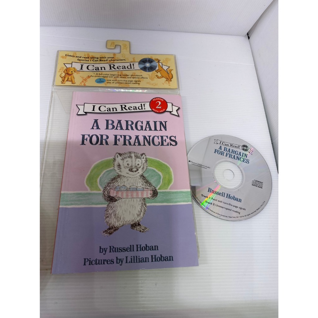 「二手書」附CD I Can Read 2 A Bargain for Frances 英文讀本 Russ Hoban | 蝦皮購物