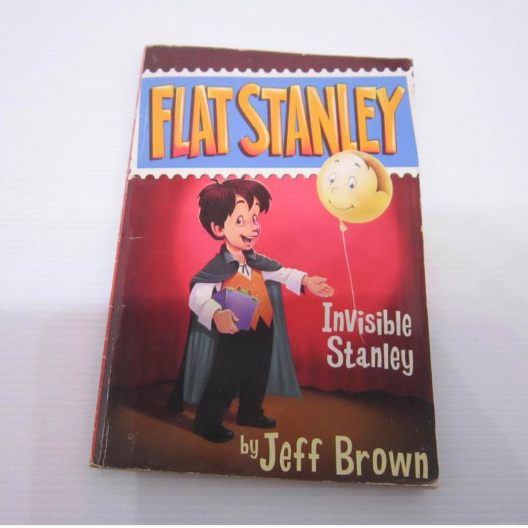 「二手書」Flat Stanley Invisible Stanley 英文讀本 Jeff Brown | 蝦皮購物