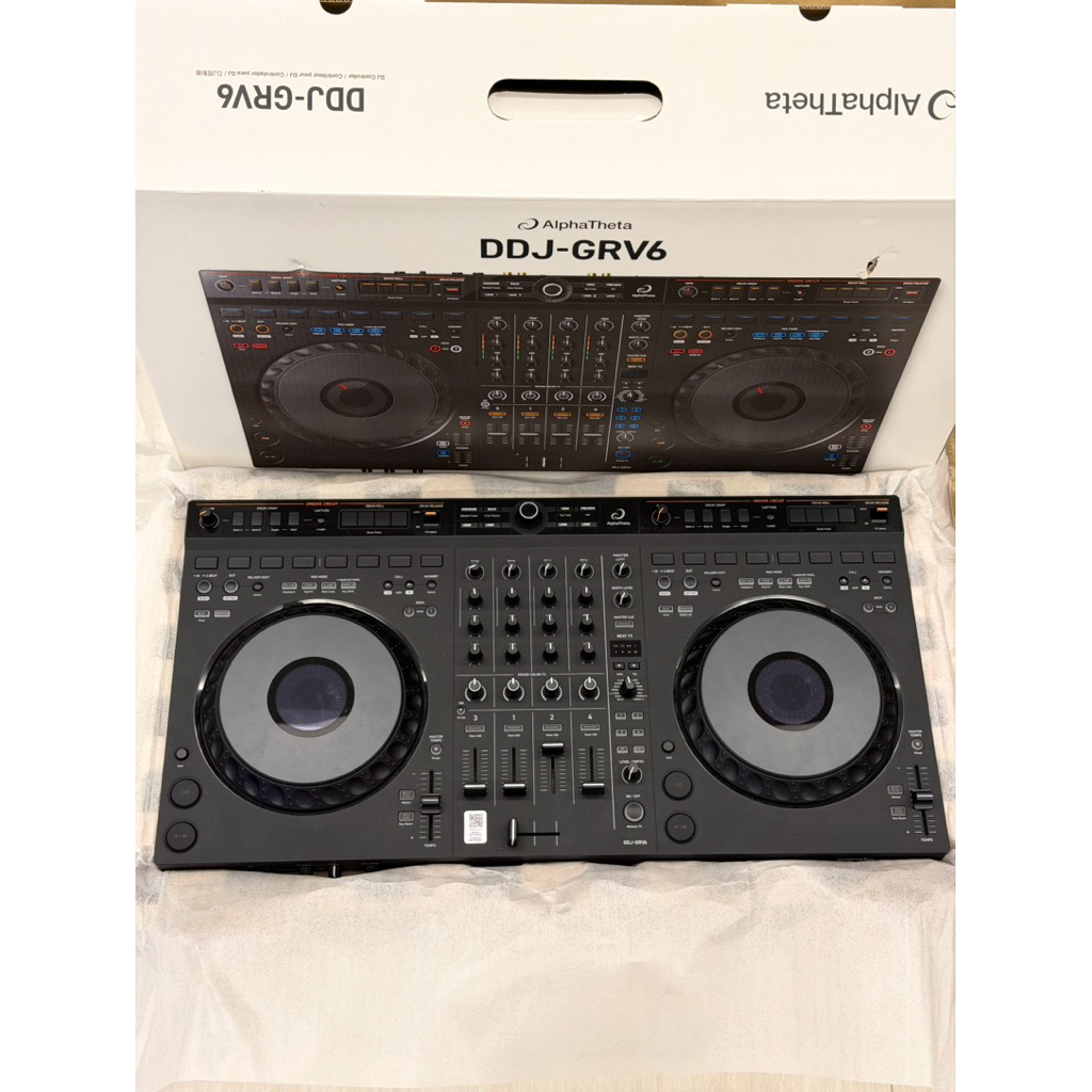 AlphaTheta DDJ-GRV6 控制器 4軌Serato Rekordbox雙系統 | 蝦皮購物
