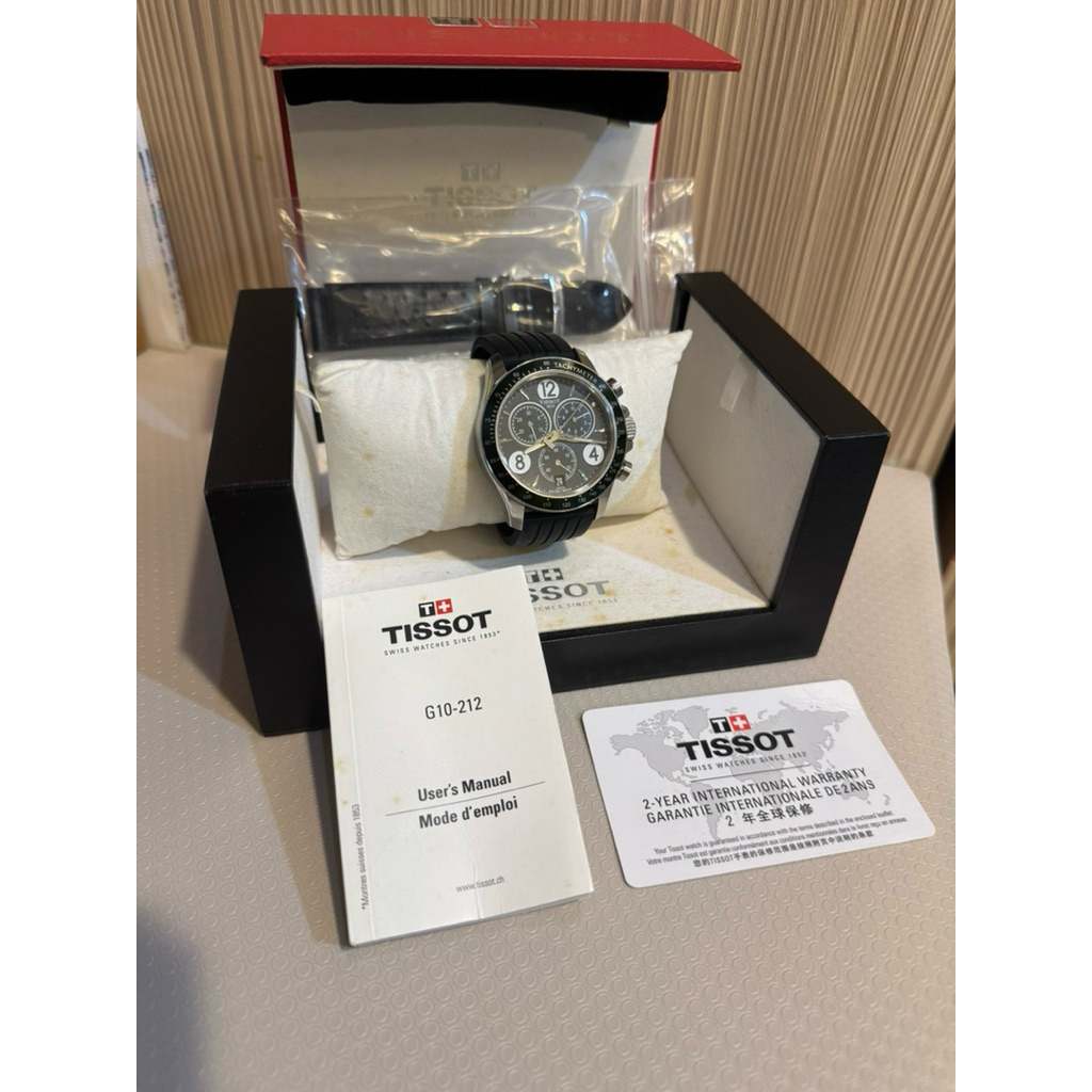 Tissot T106417A三眼、計時、石英錶 | 蝦皮購物