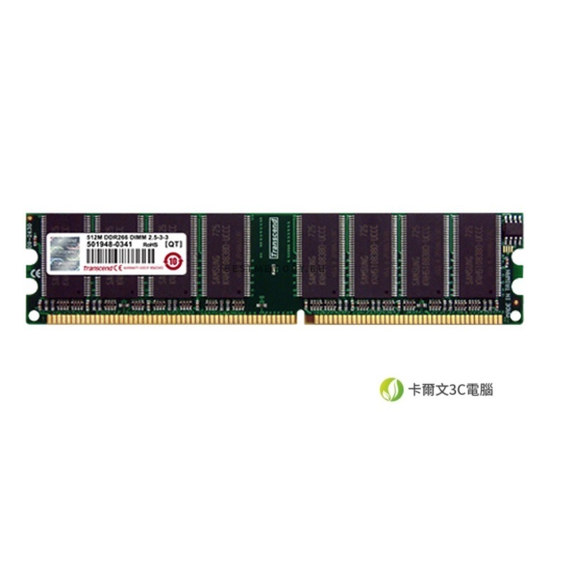 創見 Transcend DDR400 512M TS64MLD64V4J 桌上型記憶體 RAM 單面顆粒 | 蝦皮購物