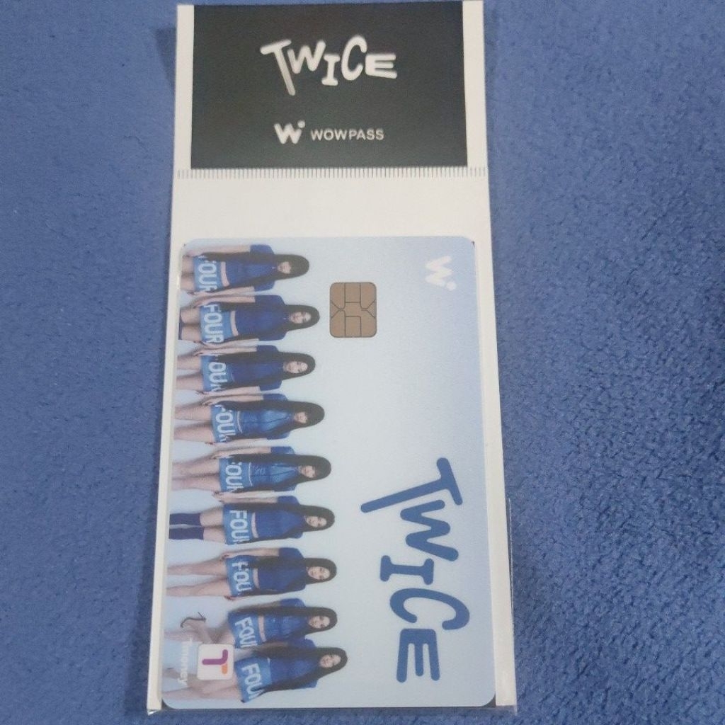 TWICE WOWPASS 官方聯名卡 JYP官方 WOWPASS 限量聯名版 | 蝦皮購物