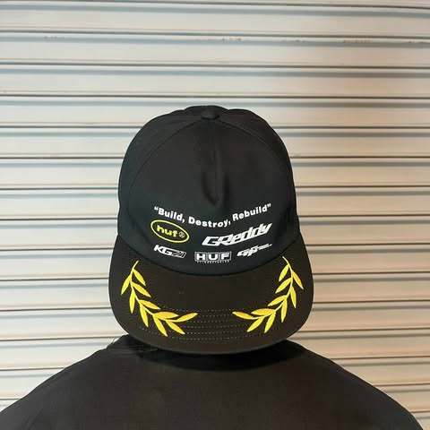 NVM HUF x GReddy Formula Snapback Hat 改裝車聯名系列帽 HT00941-BLACK | 蝦皮購物