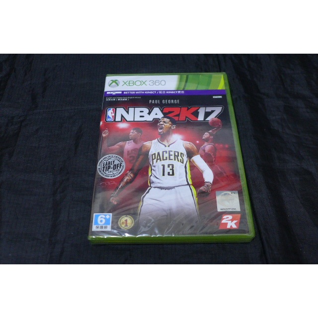 (全新未拆)XBOX360 NBA 2K17(繁體中文版)(普)(支援KINECT) | 蝦皮購物