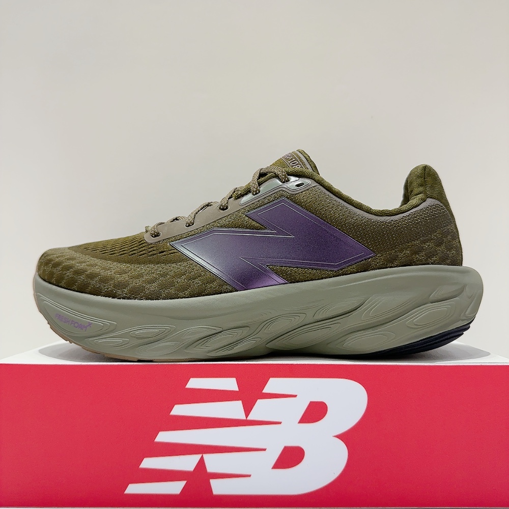 New Balance Fresh Foam 1080 V14 男 綠色 2E寬楦 厚底 回彈 慢跑鞋 M108014S | 蝦皮購物