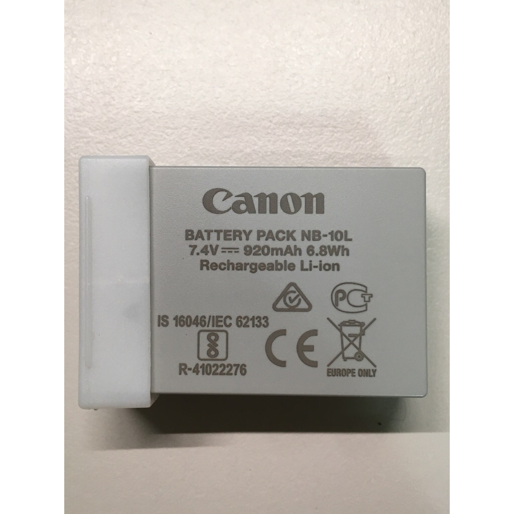 【出清庫存品】全新商品 Canon NB-10L 原廠電池 NB10L 裸裝 LP-E12 NB-8L NB-13L | 蝦皮購物