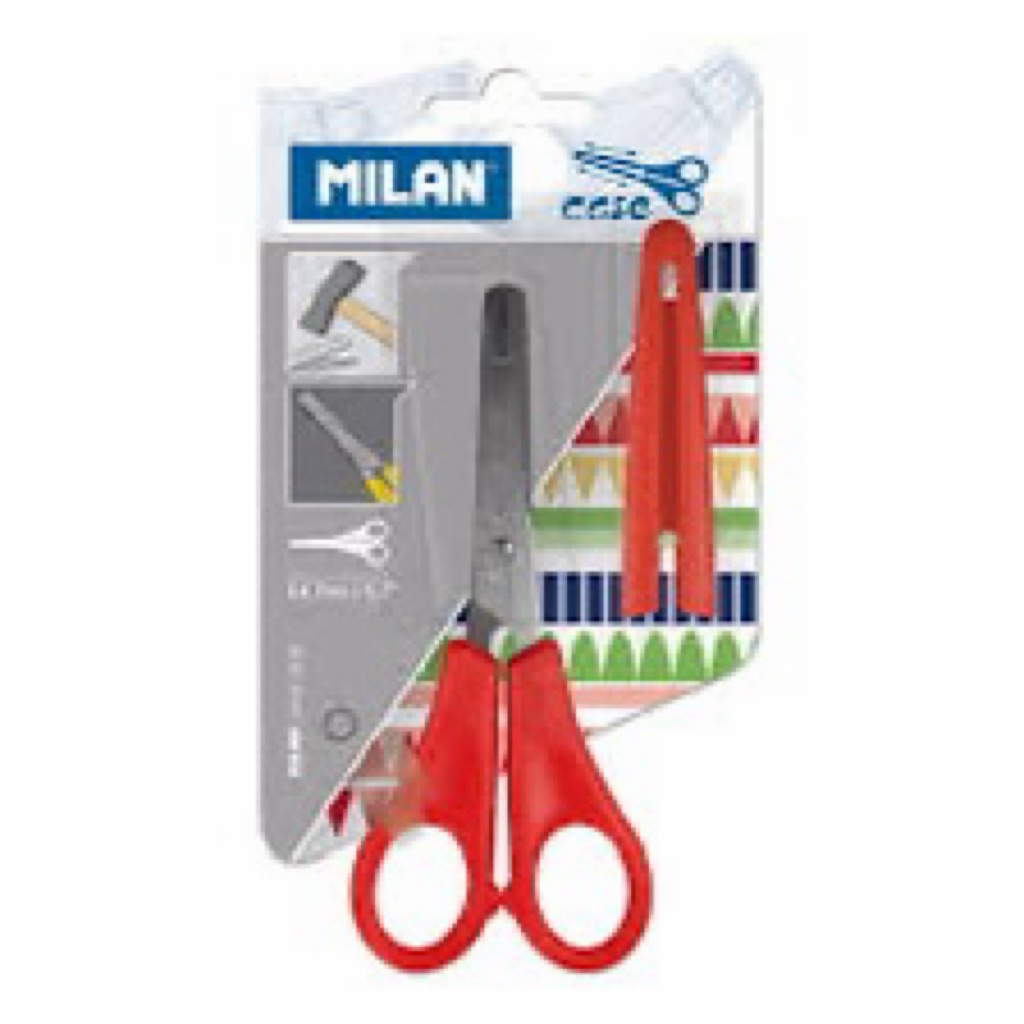 【大罐．日貨】日本嚴選 MILAM 安全文具 兒童剪刀 量尺 | 蝦皮購物