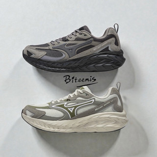 Mizuno ASTRO LS 緩震回彈慢跑鞋｜透氣舒適 運動休閒鞋 增高款 男女款（煙燻灰／苔蕨綠） | 蝦皮購物