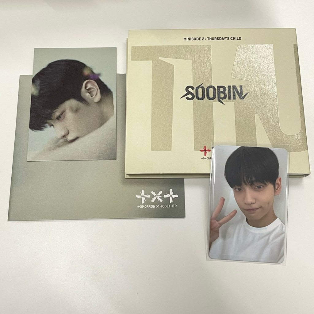 TXT秀彬 THURSDAY'S CHILD單封全專 tear ver. SOOBIN | 蝦皮購物