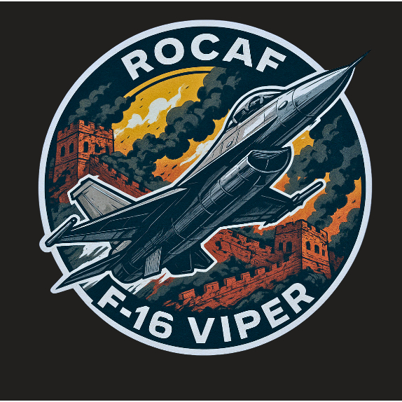 RBF現貨 ROCAF F-16V sticker 10cm 貼紙 S-FVC | 蝦皮購物