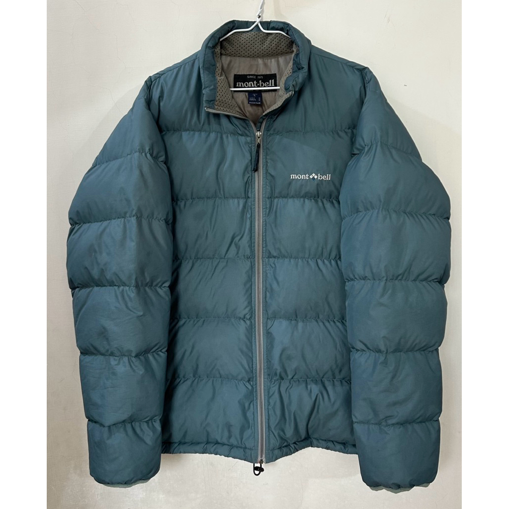 mont-bell down jacket 厚款羽絨保暖外套-男、L號 | 蝦皮購物