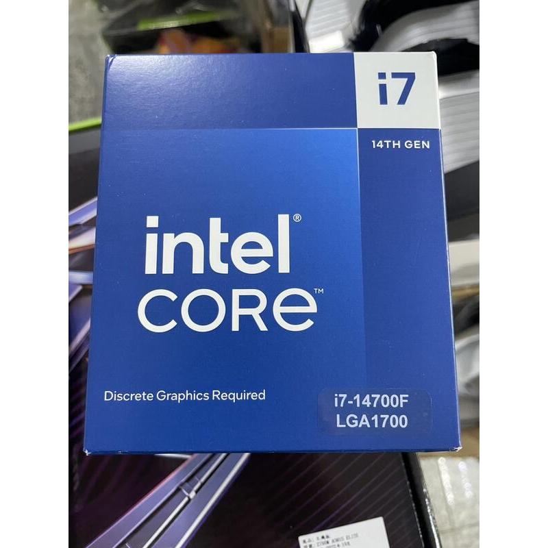 Intel Core I7-14700F CPU中央處理器 全新盒裝 台灣公司貨📌優惠9900 | 蝦皮購物