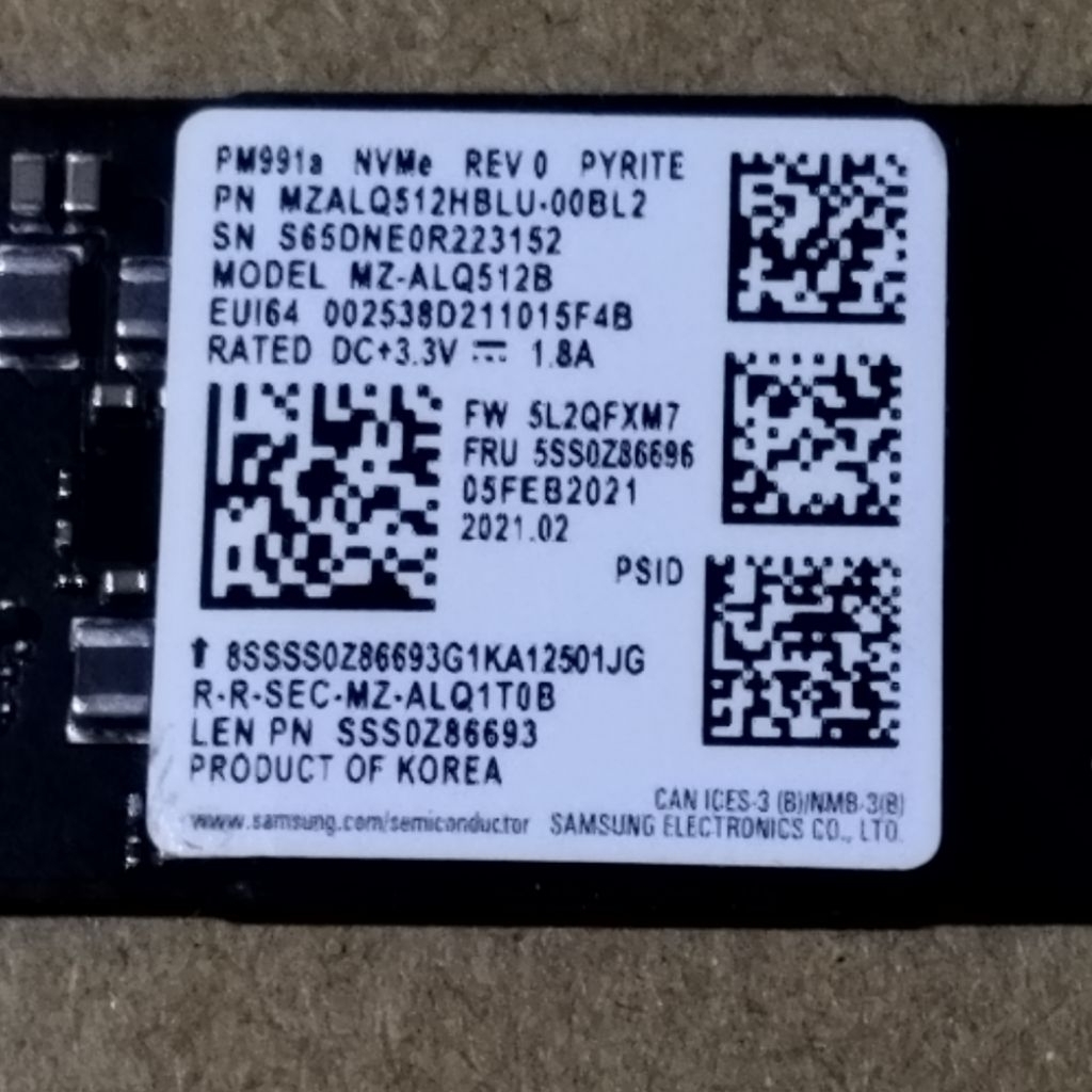 三星 Samsung 固態硬碟 SSD M.2 PCIE 512GB | 蝦皮購物