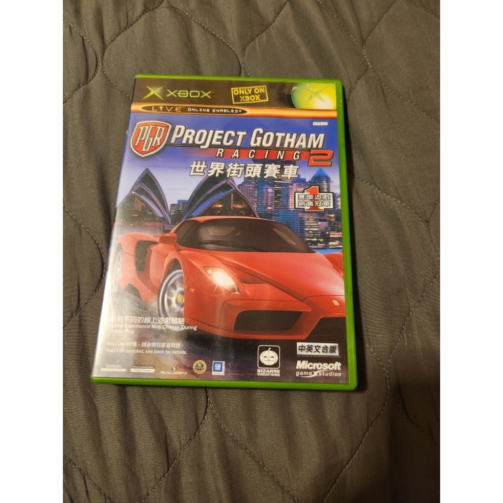 XBOX Project Gotham Racing 2 PGR 2 世界街頭賽車 2 中英文合版 | 蝦皮購物