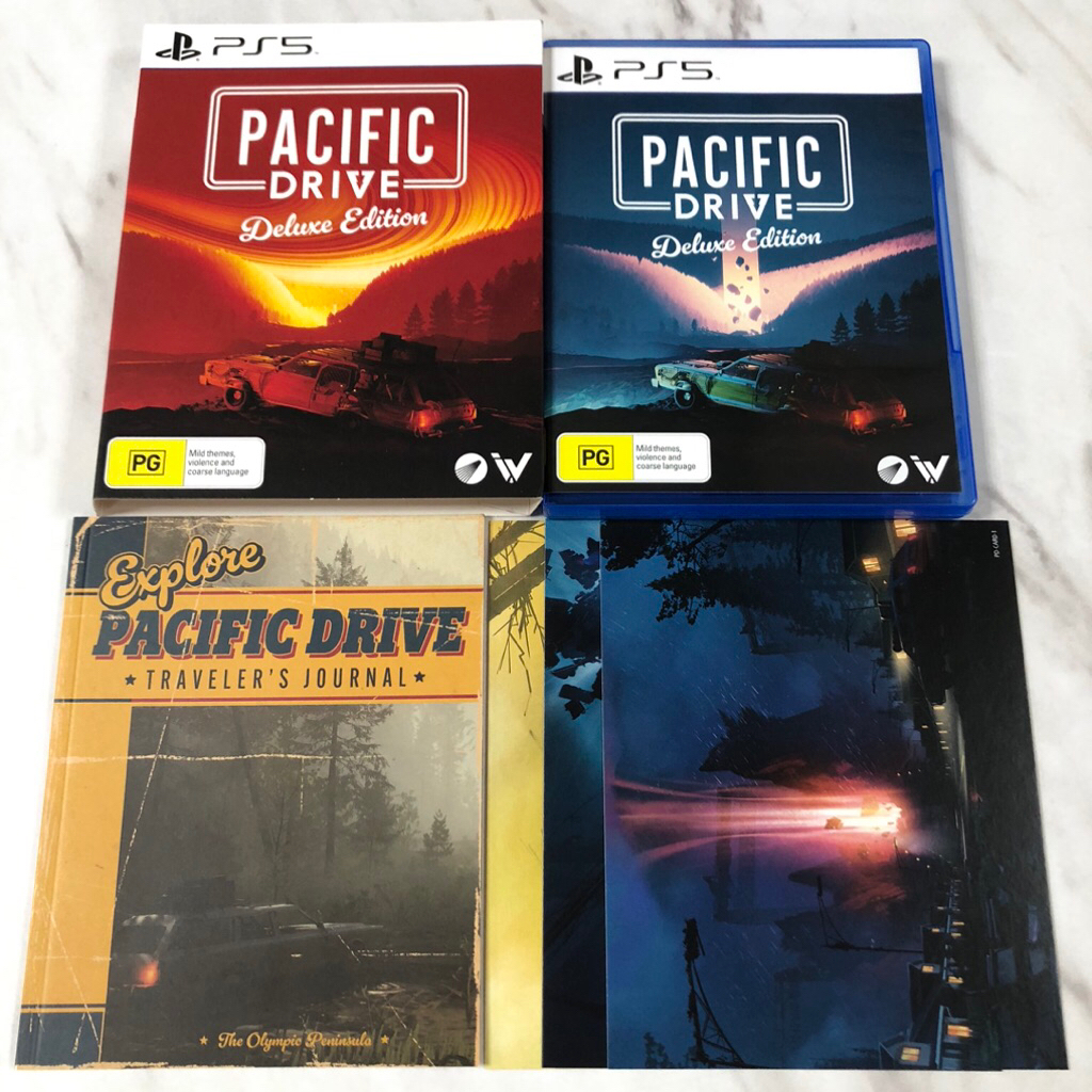 （二手） PS5 超自然駕駛 Pacific Drive Deluxe Edition 豪華版 有中文 | 蝦皮購物