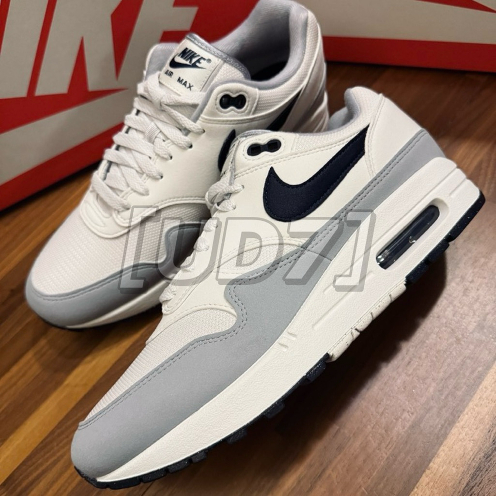 [UD7] 現貨 Nike Air Max 1 白灰 慢跑鞋 休閒鞋 男鞋 FD9082-002 | 蝦皮購物