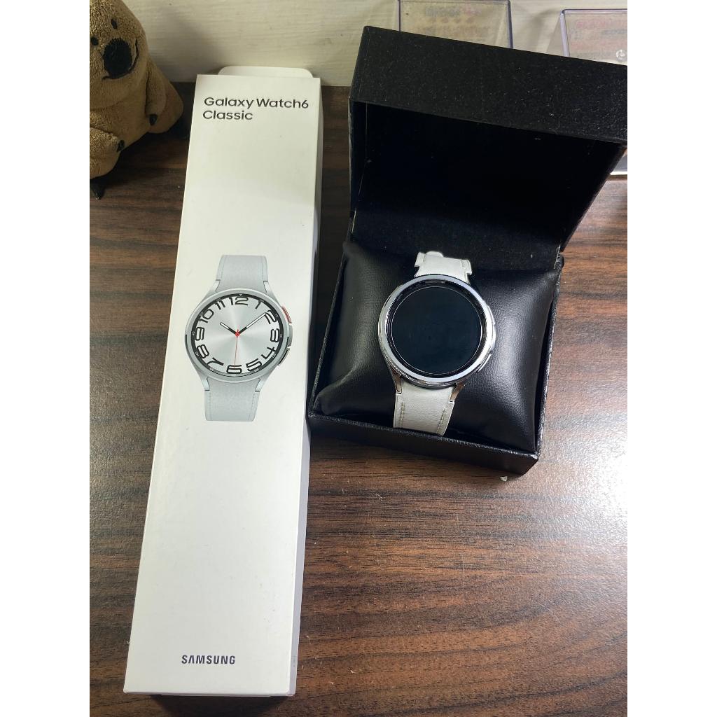 Samsung Watch 6 Classic 47mm R960三星手錶Watch6 Classic 大顆 | 蝦皮購物