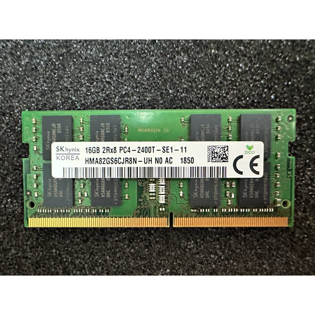 【筆電記憶體】SK hynix 16GB DDR4 2400MHz SO-DIMM 2Rx8 | 蝦皮購物