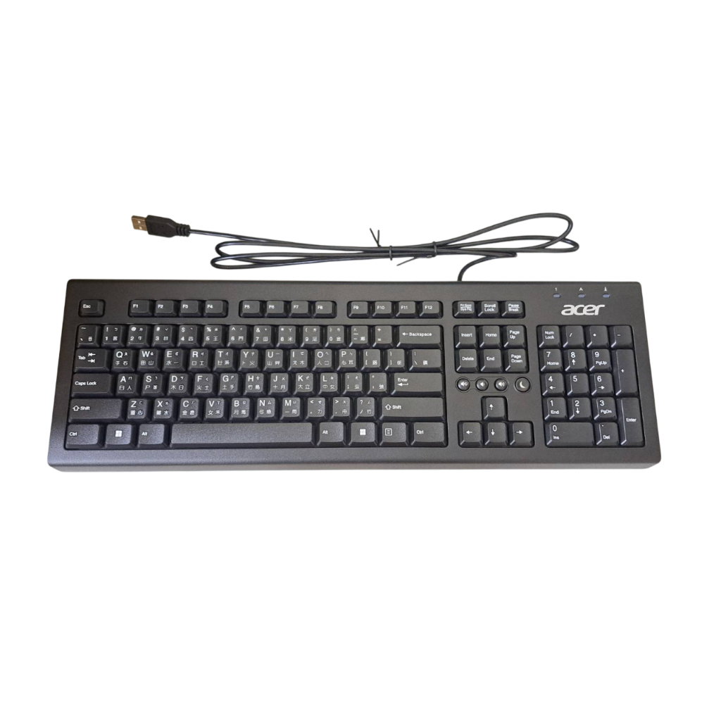大胖電腦 】宏碁 PR1101V 原廠全新鍵盤/多件優惠/USB/保固30天 | 蝦皮購物