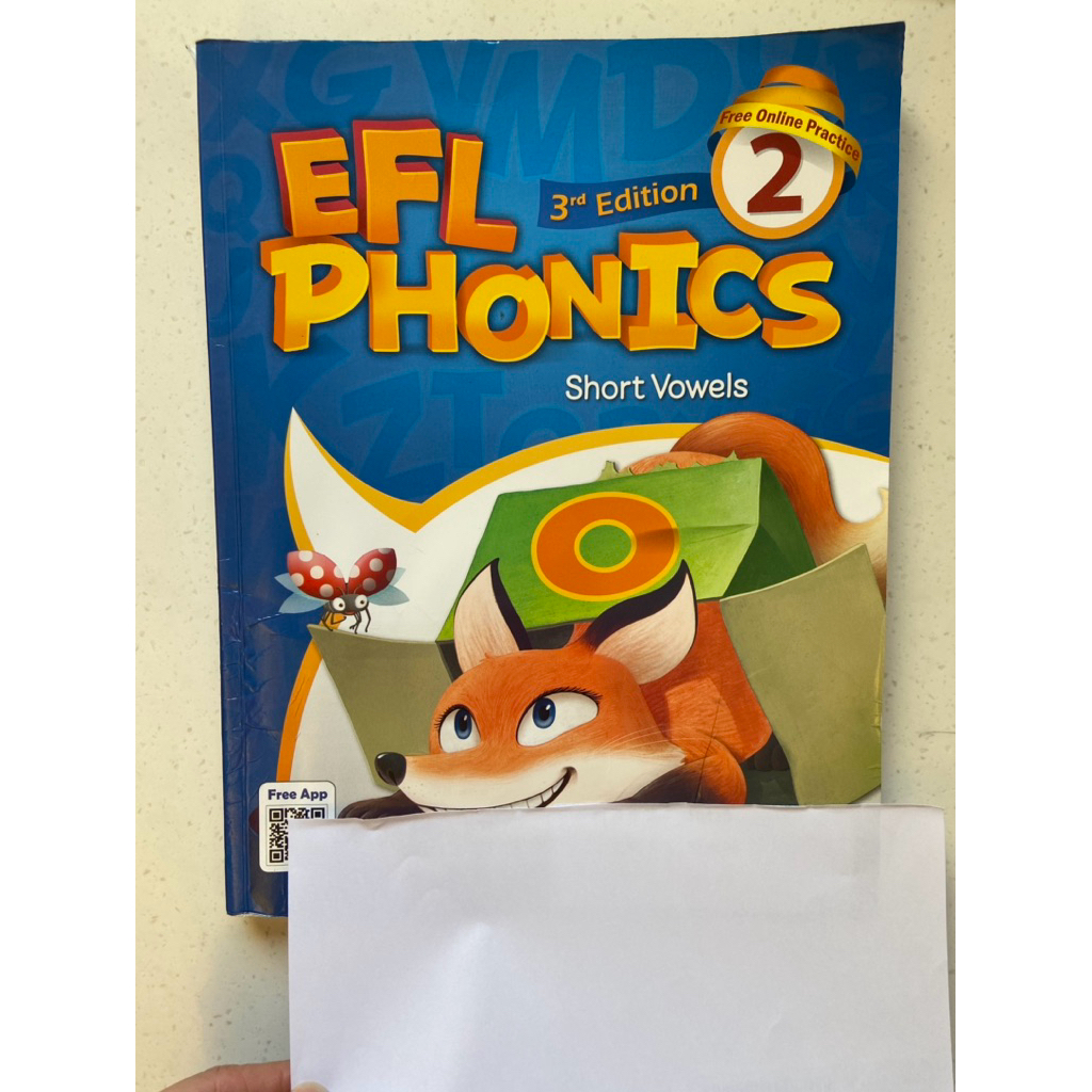 EFL Phonics 2-5課本、習作(共8本） | 蝦皮購物