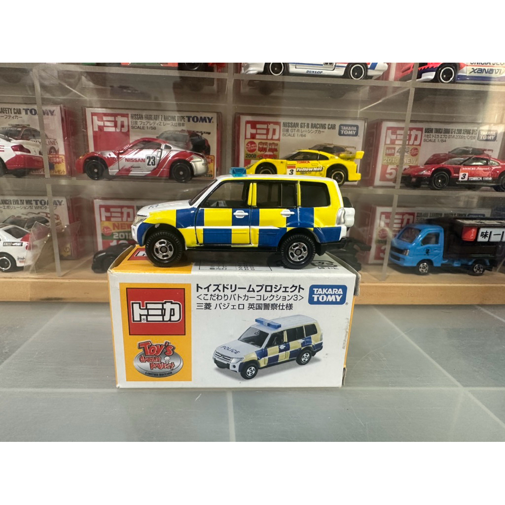 TOMICA 85-5-9 MITSUBISHI PAJERO英國警察仕樣 TDP特注 絕版特注 | 蝦皮購物