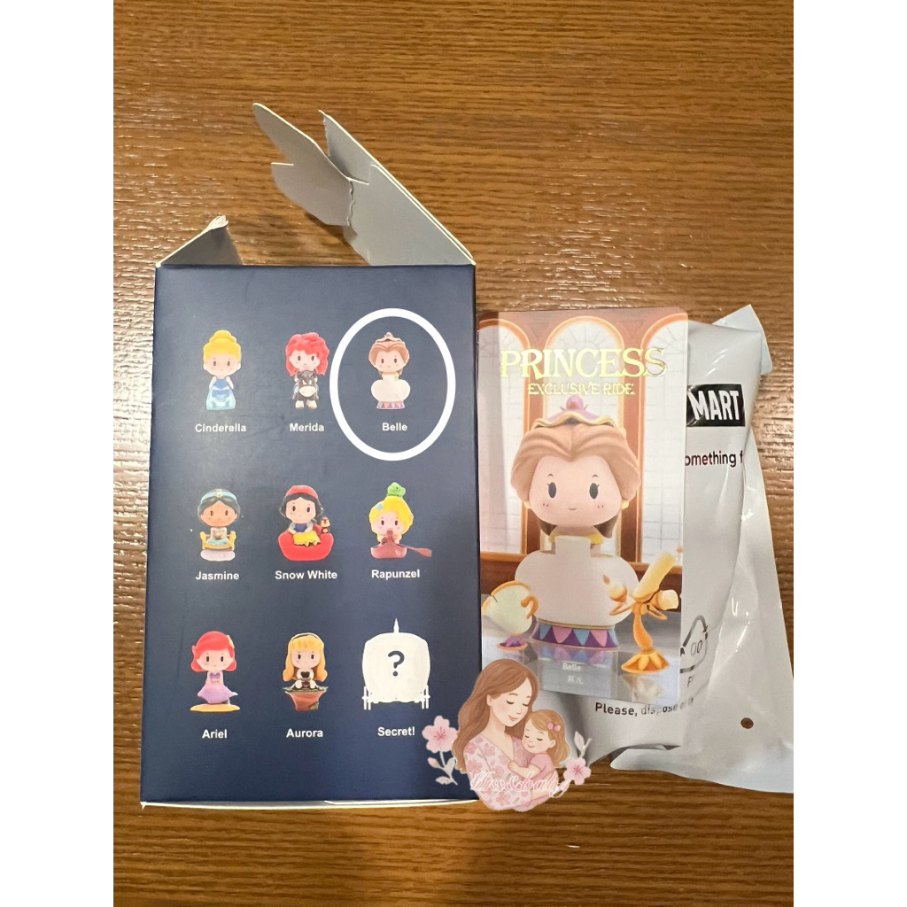 Mrs&baby-POPMARK迪士尼公主專屬座駕系列貝兒款（全新已知道角色） | 蝦皮購物
