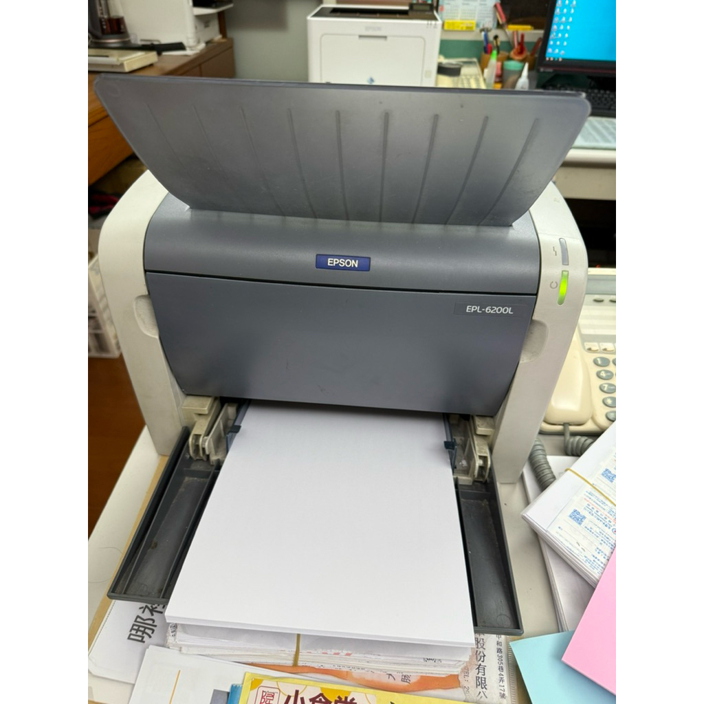 Epson 6200L 印表機功能正常內附碳粉匣，另加附一支全新感光鼓、碳粉匣 | 蝦皮購物
