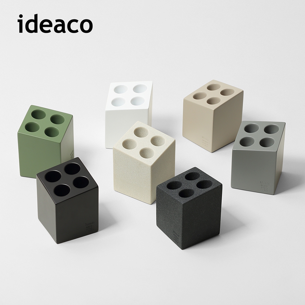 【日本ideaco】mini cube 砂岩4孔雨傘架-多色可選 | 蝦皮購物
