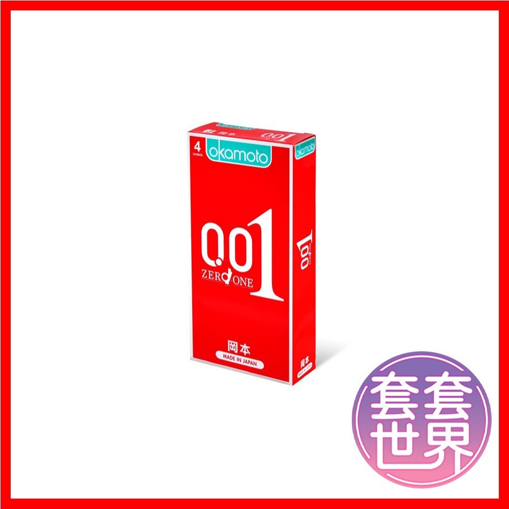 【今天買 明天到】okamoto岡本OK 001至尊勁薄保險套 4片裝 報險套 衛生套 | 蝦皮購物