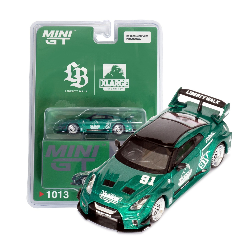 MINI GT 1013 LB限定 LIBERTY WALK×XLARGE Nissan GT-R R35 | 蝦皮購物
