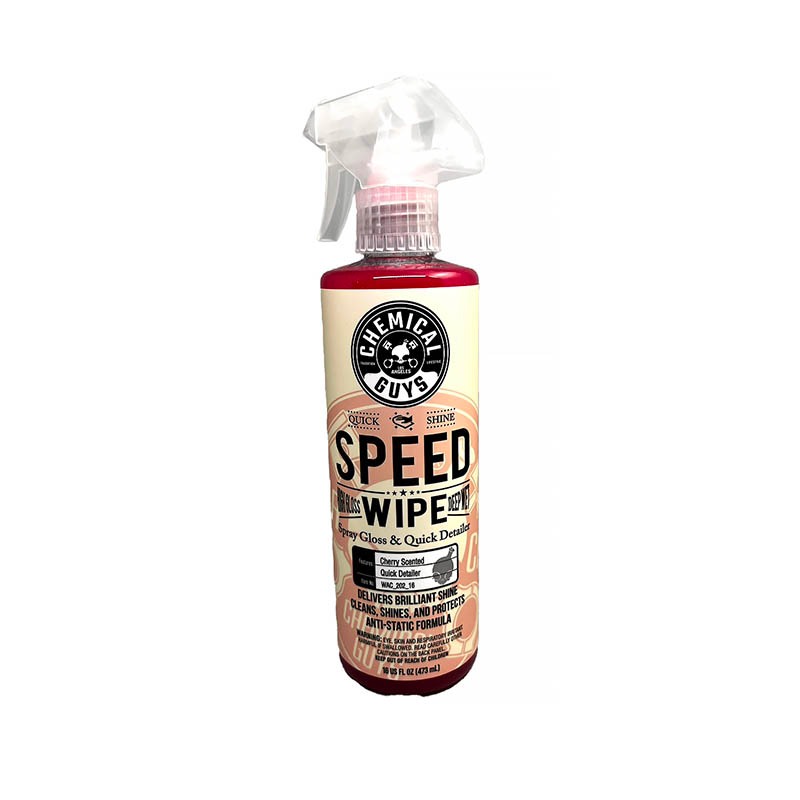 美國 Chemical Guys Speed Wipe Quick Detailer 16oz.化學男人幫快快快速保養劑 | 蝦皮購物