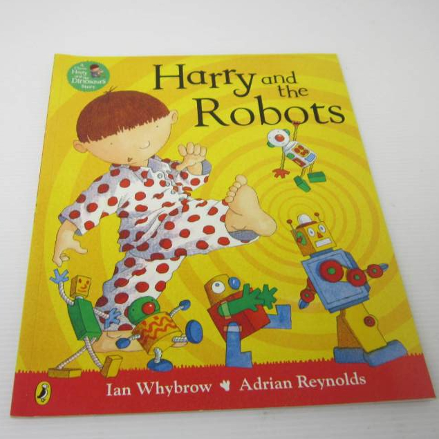 「二手書」Harry and the Dinosaurs the Robots 英文讀本 Ian Whybrow | 蝦皮購物