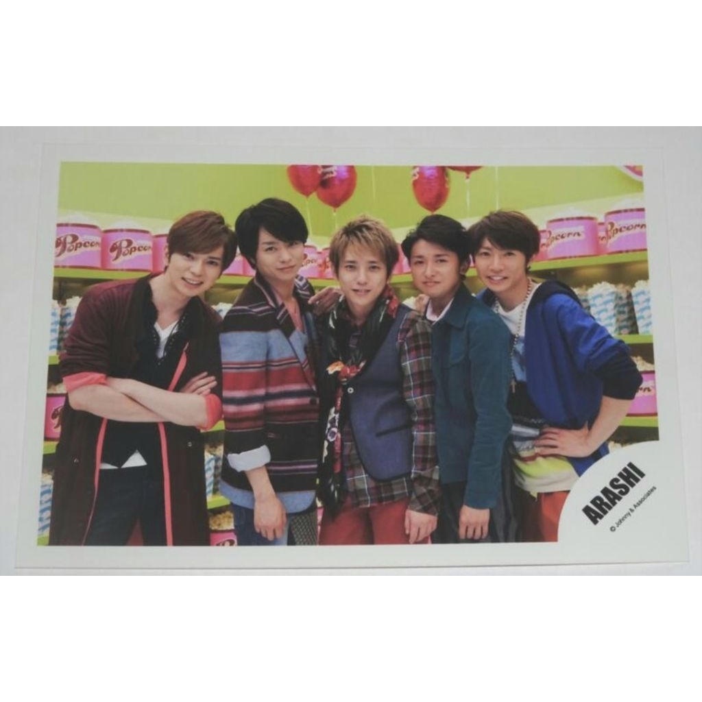 嵐 ARASHI 官方 Popcorn SHOP照 寫真 #R70 | 蝦皮購物