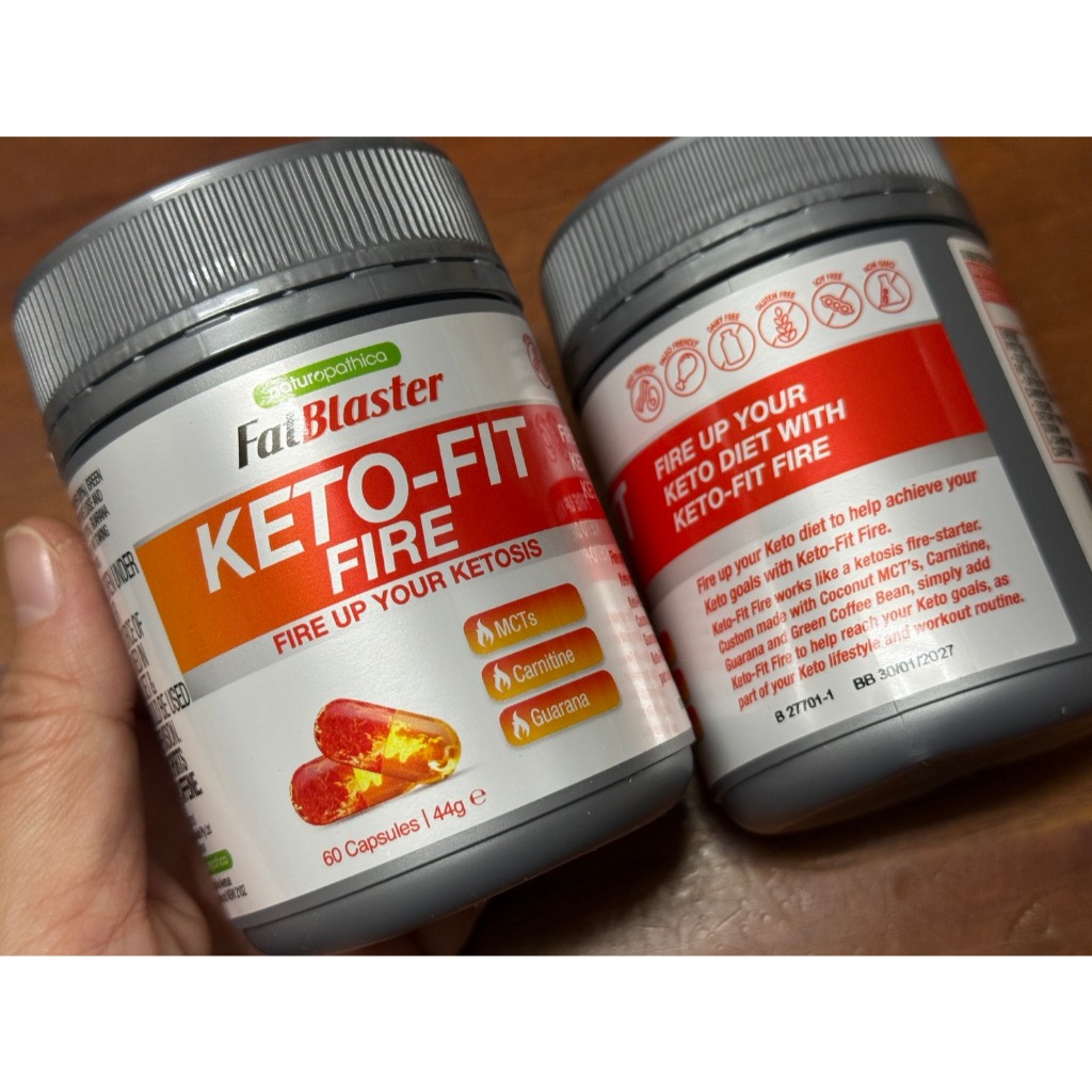 現貨 澳洲Naturopathica Fatblaster Keto Fit Fire生酮飲食膠囊 EXP2027.01 | 蝦皮購物