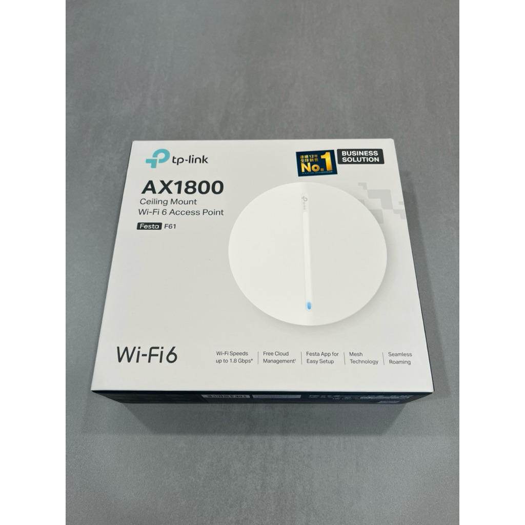 TP-Link Festa F61 AX1800 WiFi 6 Gigabit PoE 吸頂式基地台 | 蝦皮購物