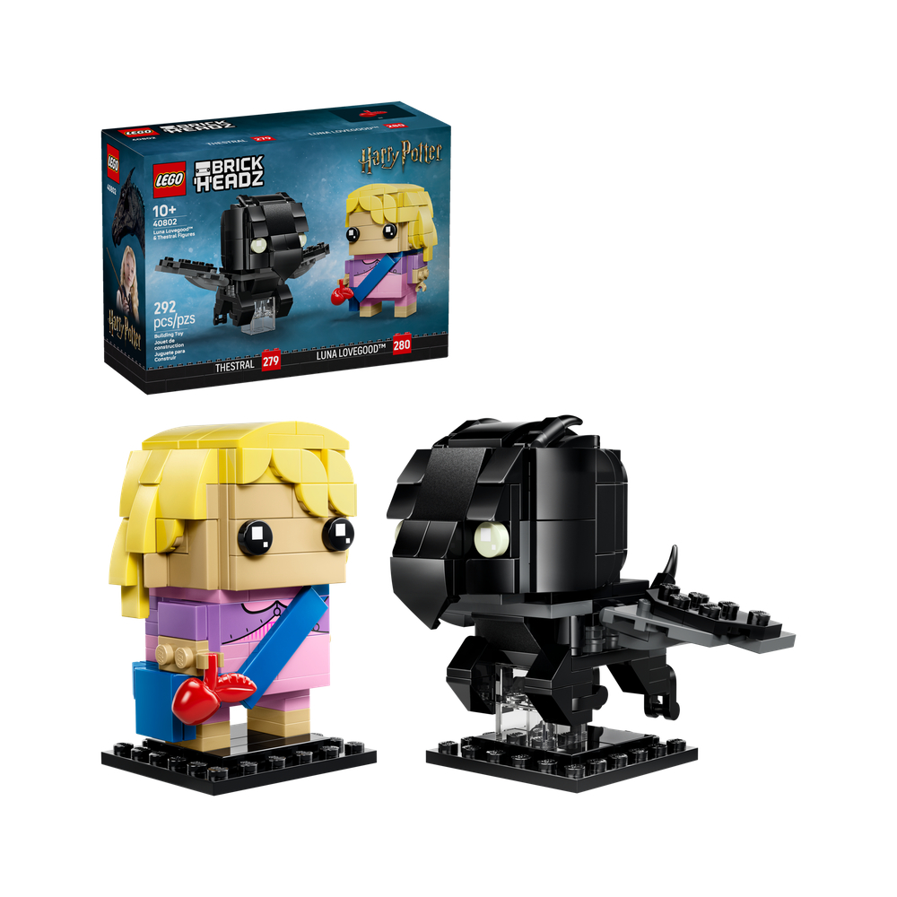 【積木樂園】LEGO 40802 BrickHeadz系列 露娜羅古德™ 和騎士墜鬼馬玩偶 | 蝦皮購物