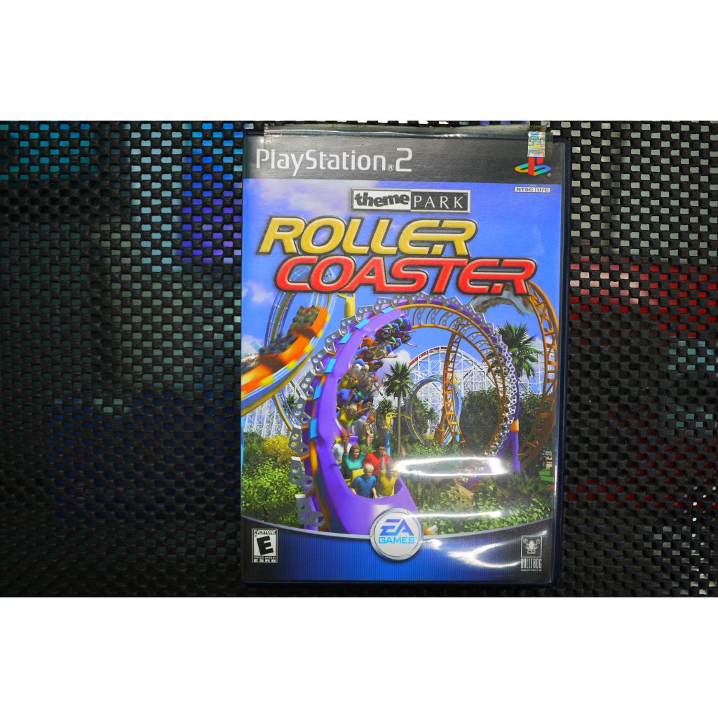 PS2美版 主題樂園:雲霄飛車 Theme Park Roller Coaster | 蝦皮購物