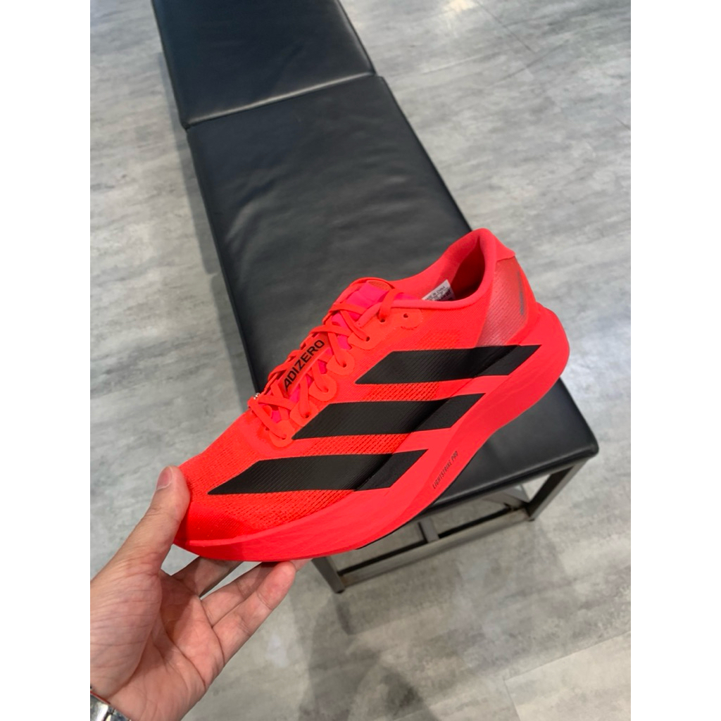 現貨 ADIDAS ADIZERO EVO SL 紅 黑 慢跑鞋 男鞋 JS4492 | 蝦皮購物