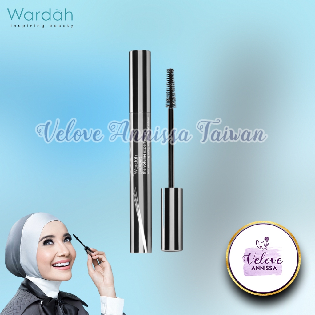 WARDAH Mascara The VOLUME Expert Maskara TAHAN AIR celak ORI | 蝦皮購物