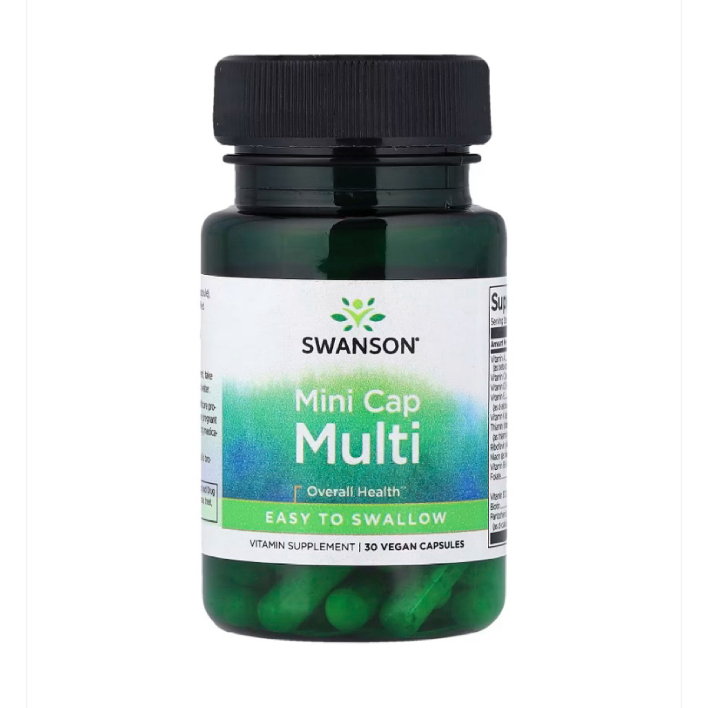 Swanson Mini Cap Multi 綜合維生素 30 粒 | 蝦皮購物