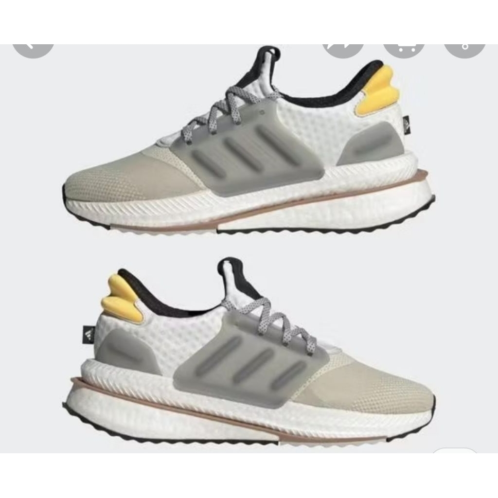 Adidas 愛迪達 X_PLRboost 男鞋 us10白 灰 黃 BOOST 避震 [ACS] ID9434 | 蝦皮購物