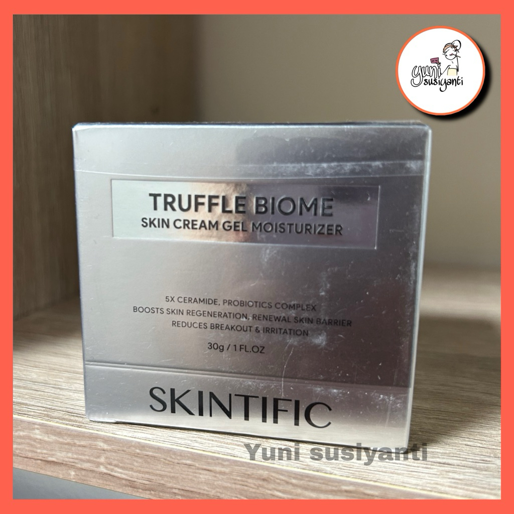 SKINTIFIC TRUFFLE BIOME Skin Cream Gel Moisturizer 30gr | 蝦皮購物