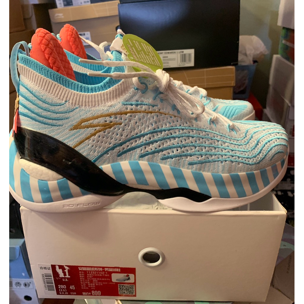 Anta 安踏 KT 7 Low 籃球鞋 US 11 | 蝦皮購物
